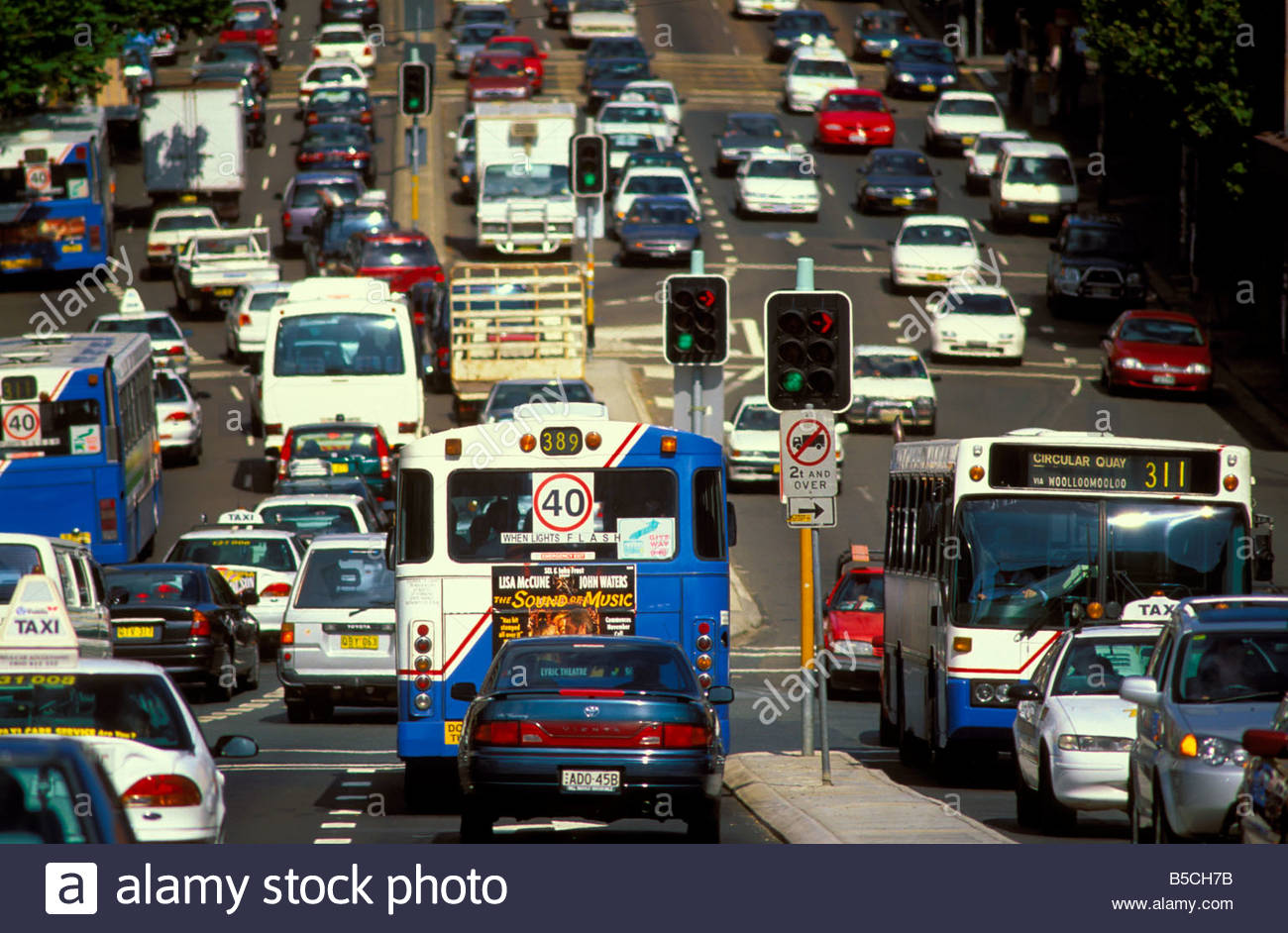 Cars Traffic Jam Australia High Resolution Stock Photography and Images ...
