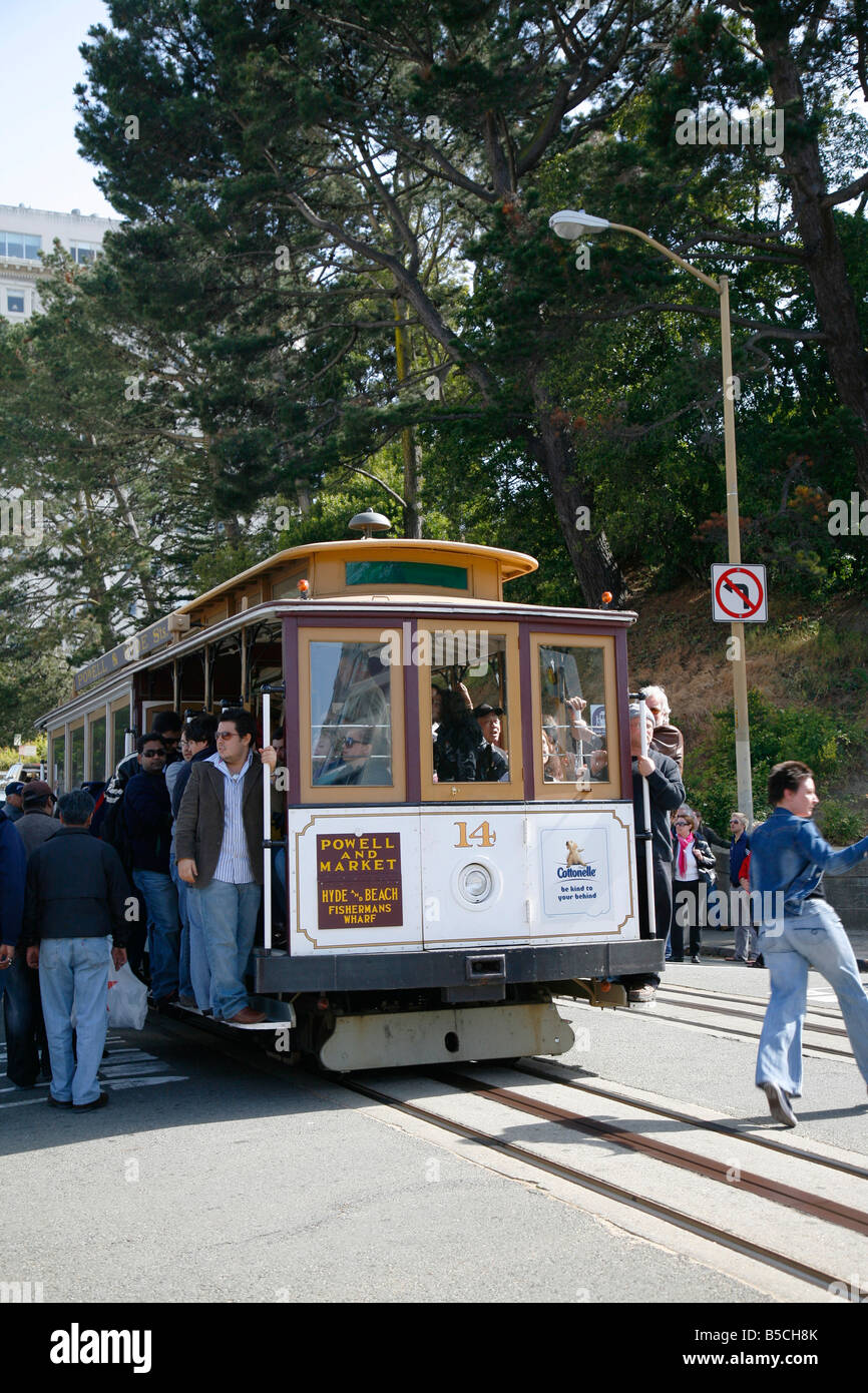 San Francisco cable car Stock Photo - Alamy