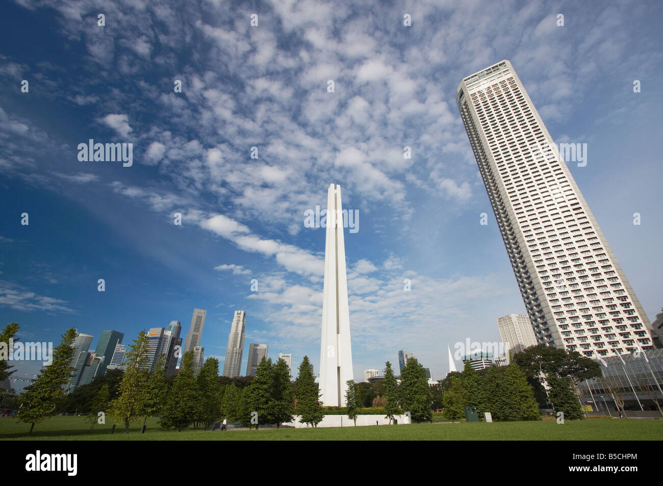 Civilian War Memorial Singapore Stock Photo - Alamy