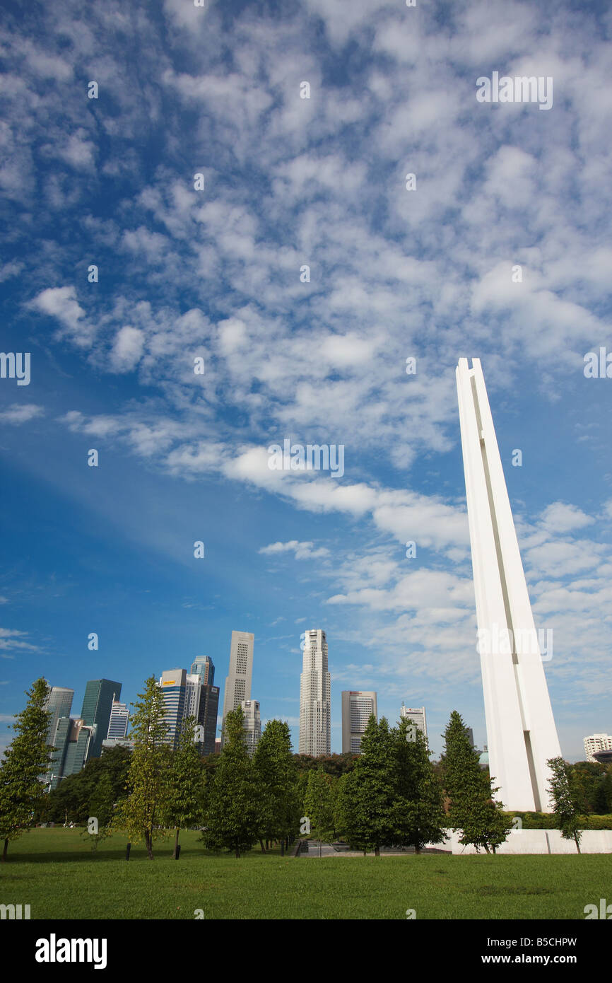Civilian War Memorial Singapore Stock Photo - Alamy