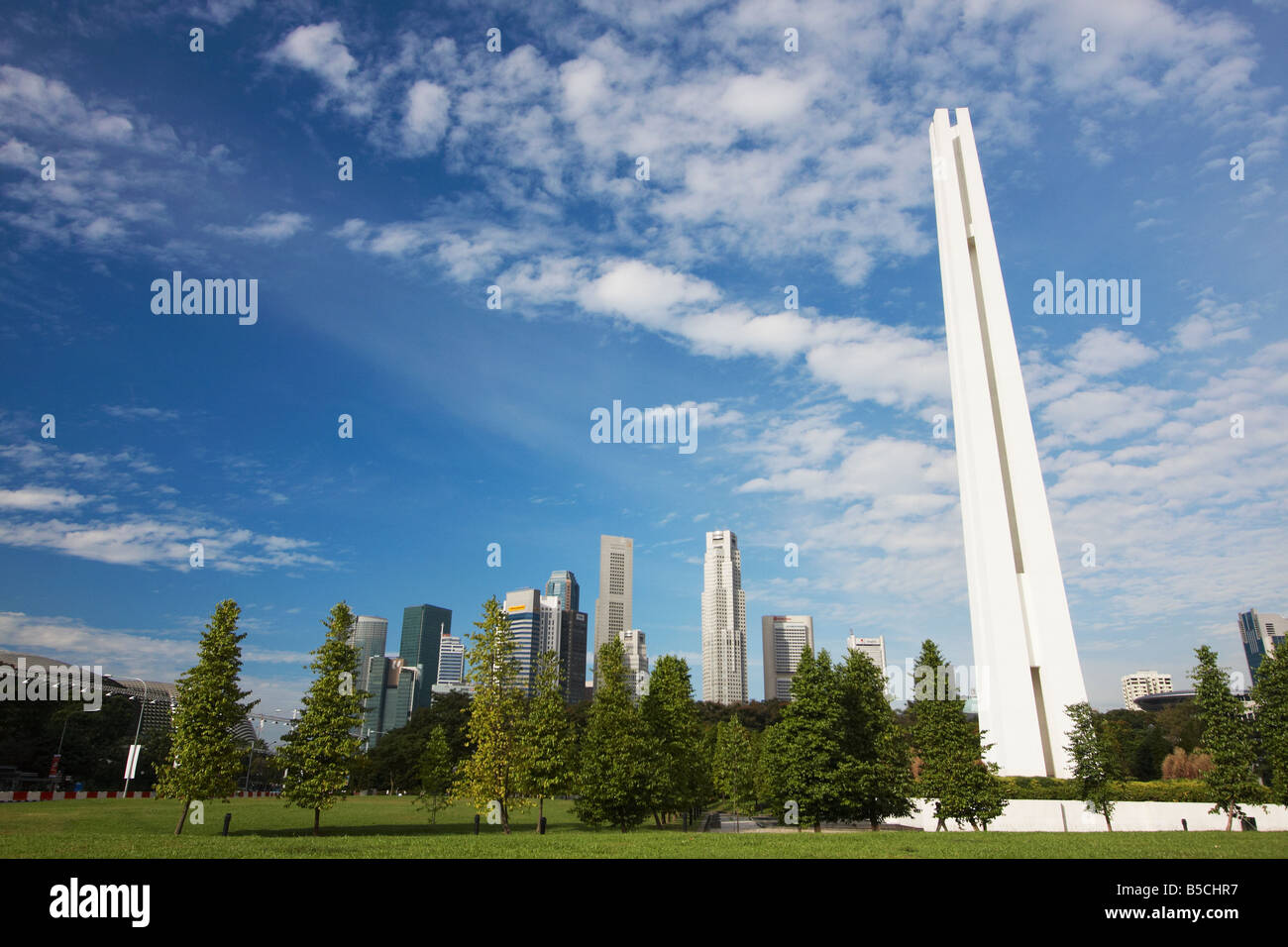 Civilian War Memorial Singapore Stock Photo - Alamy