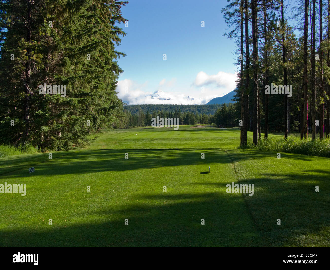 Banff Springs golf course, Banff, Alberta, Canada Stock Photo - Alamy