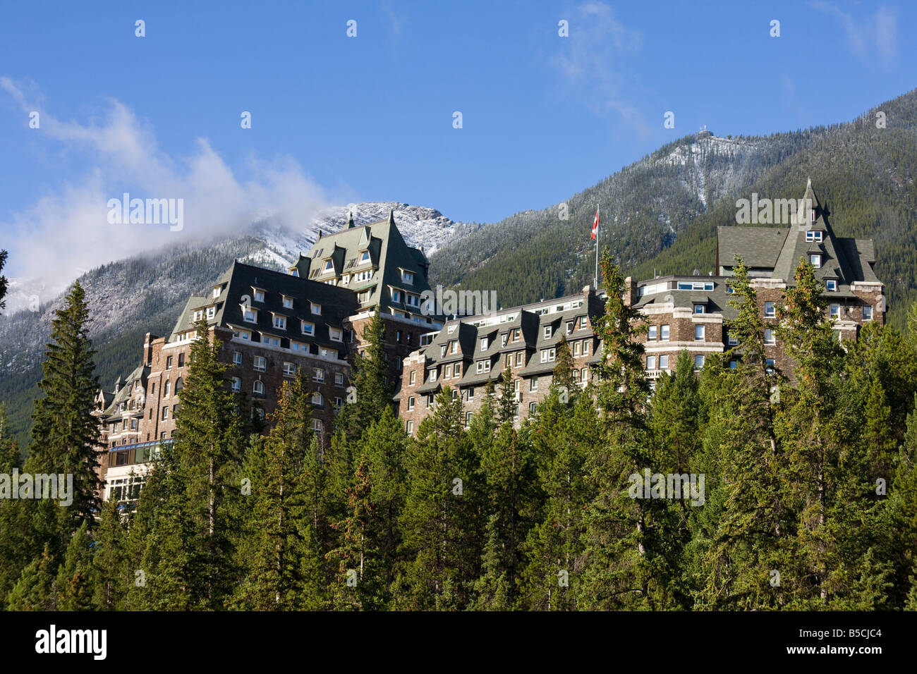 Fairmont Banff Springs Hotel and Resort, Banff, Alberta, Canada Stock Photo - Alamy