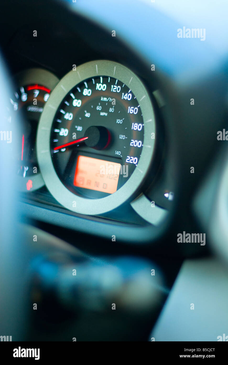 car instruments speedometer Stock Photo - Alamy