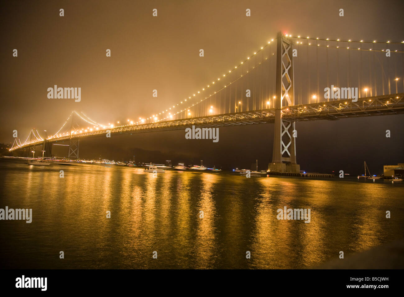 San Francisco Bay Bridge Stock Photo - Alamy