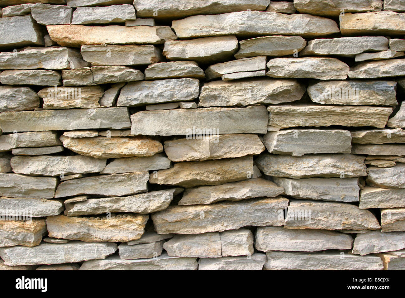 horizontal medium brick wall on a horizontal perspective Stock Photo ...