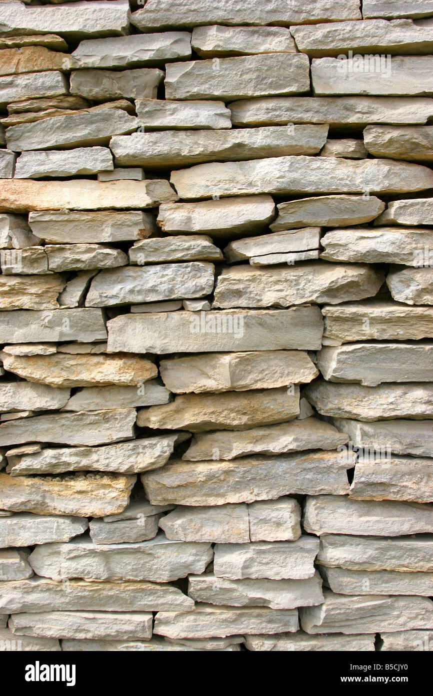 medium brick wall on a vertical perspective Stock Photo - Alamy