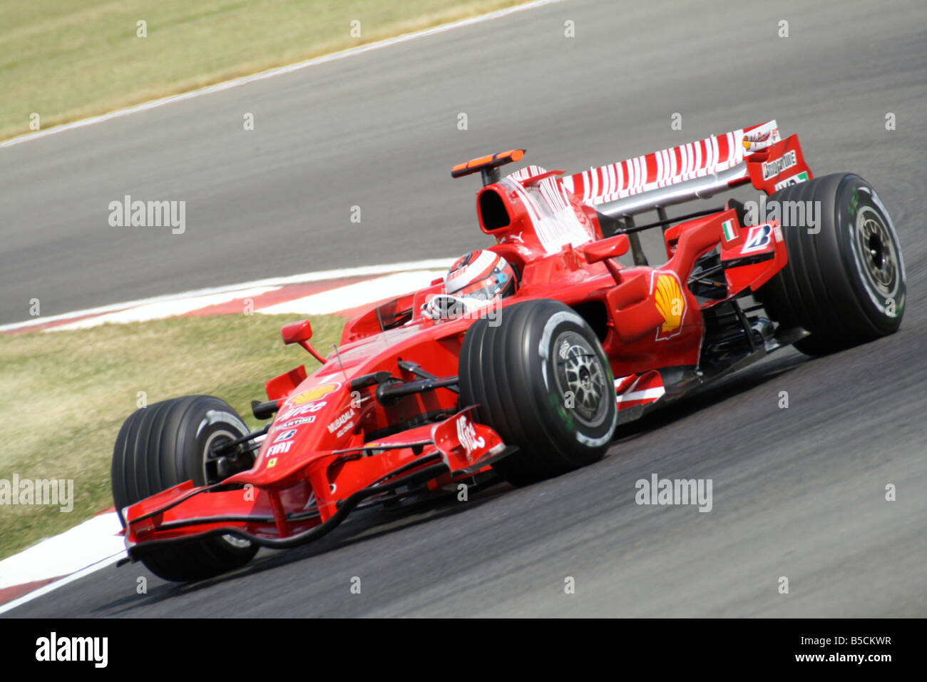 Ferrari formula one driver kimi hi-res stock photography and images - Alamy