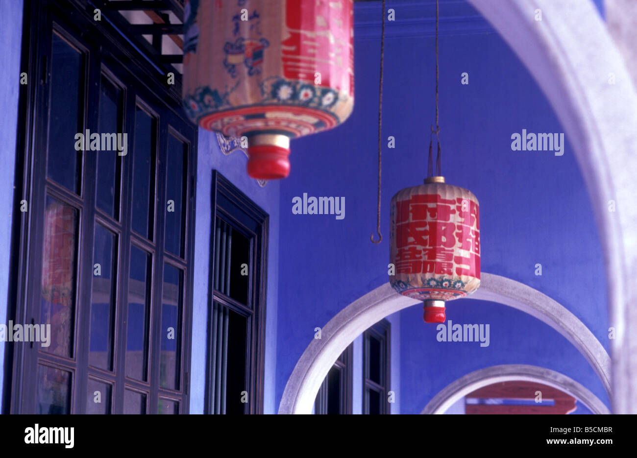 cheong fatt tse mansion leith street georgetown penang malaysia Stock ...