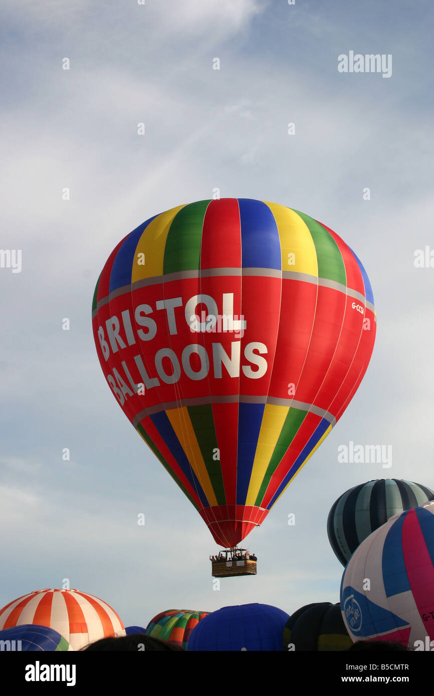 Bristol Balloon at Bristol Hot Air Balloon Festival Stock Photo - Alamy