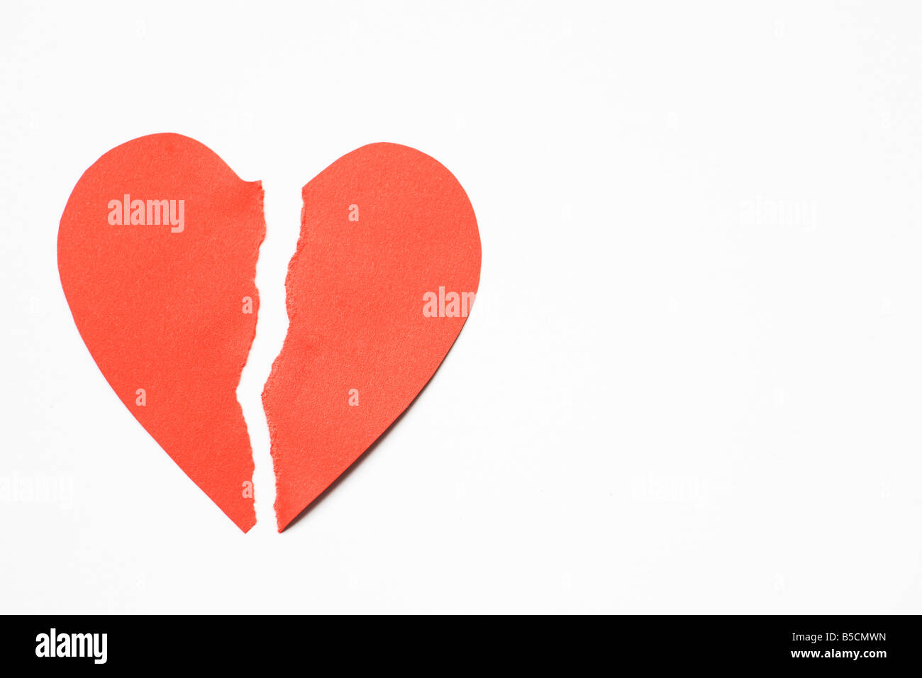 Torn heart hi-res stock photography and images - Alamy