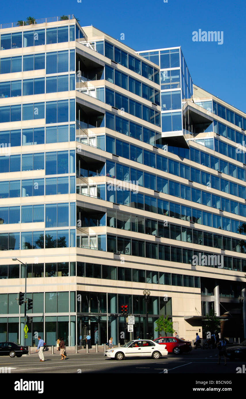 12 story headquarters building of the International Monetary Fund, IMF ...