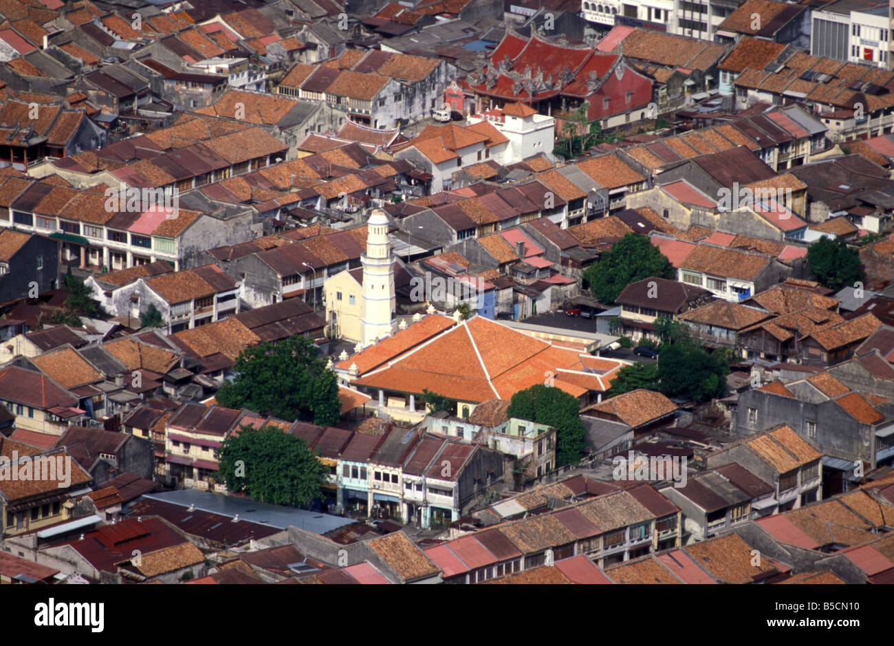 old georgetown penang malaysia Stock Photo - Alamy