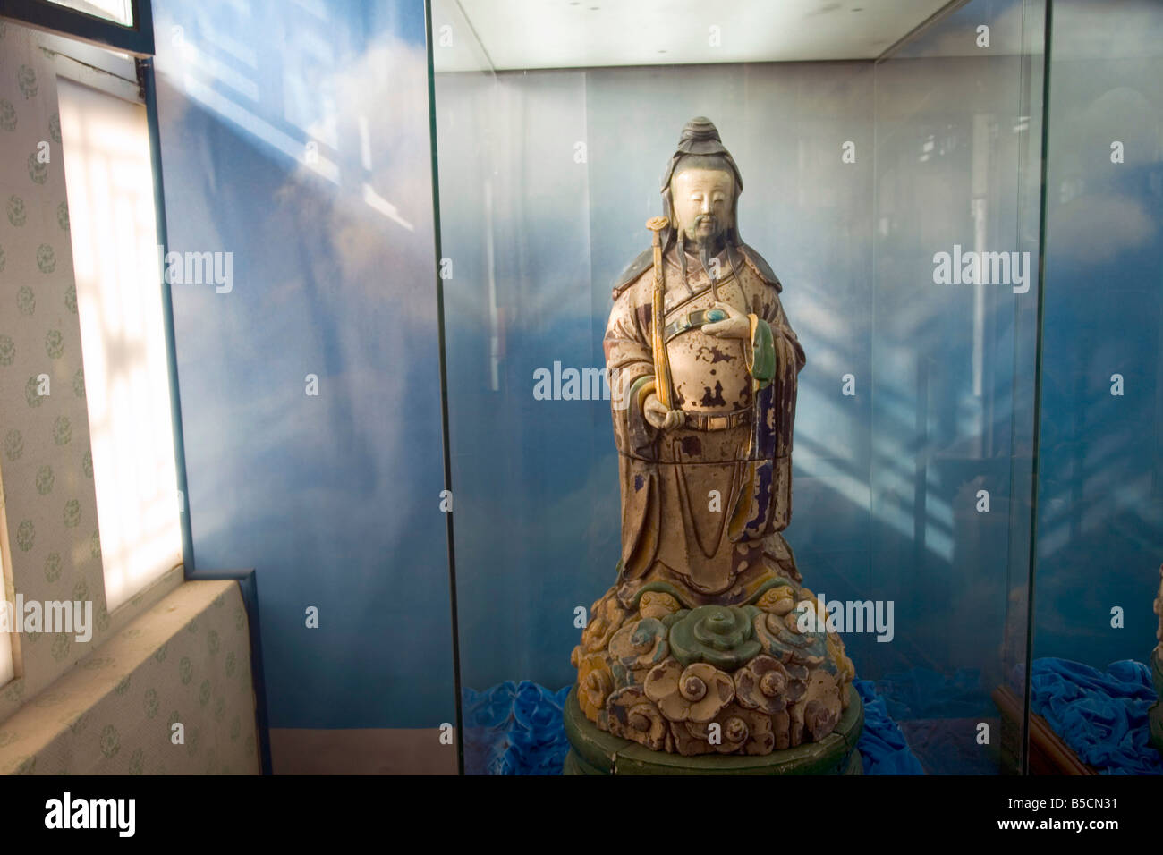 Statue on display at the Summer Palace in northwestern Beijing China ...