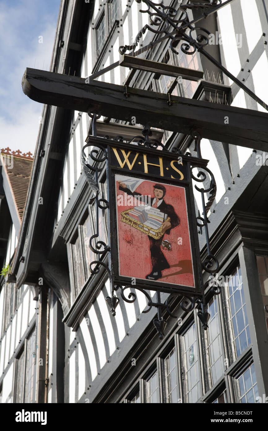 WHS retail shop sign,Chester,Cheshire,England,United Kingdom,Europe ...