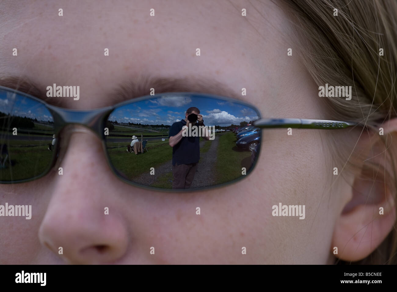 Reflection In Sunglasses Photography