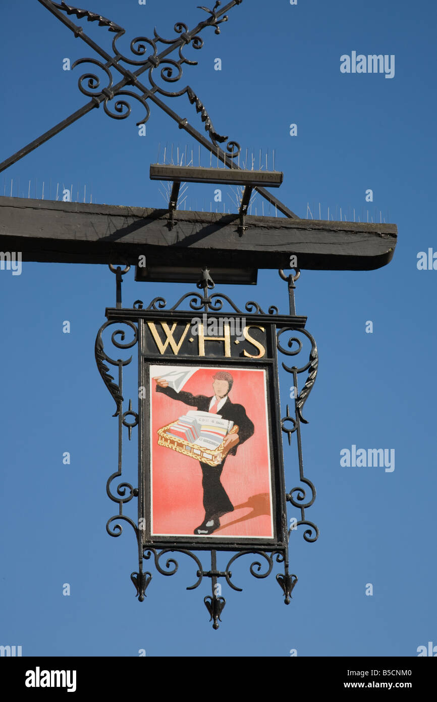 WHS retail shop sign,Chester,Cheshire,England,Unitrd Kingdom,Europe ...