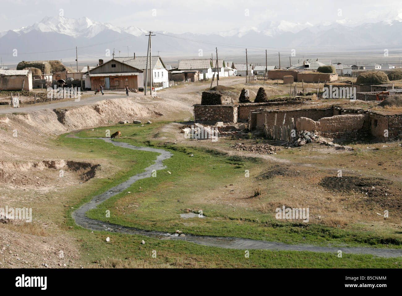 Sary Tash, border town, Kyrgyzstan, Central Asia Stock Photo - Alamy