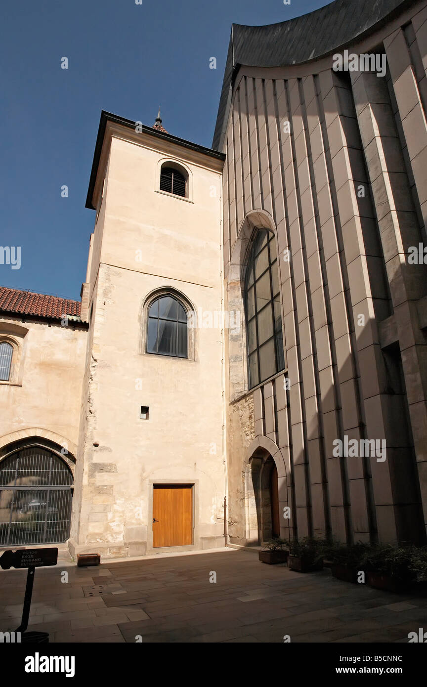 Prague entrance to St Agnes's convent Jewish Quarter Stock Photo - Alamy
