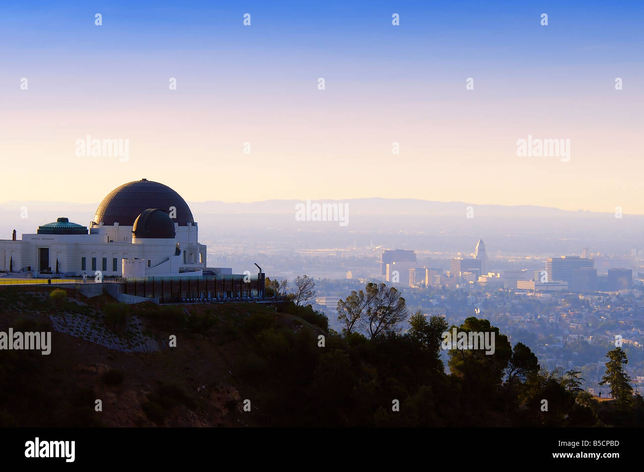 los angeles observatory Stock Photo - Alamy