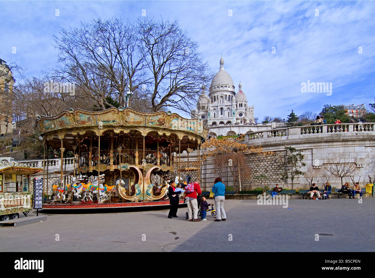 Sacré Coeur Basilica, Paris, France Stock Photo - Alamy