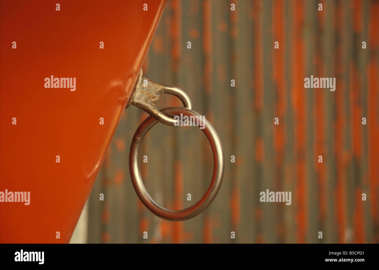 Fishing boat ring Stock Photo - Alamy