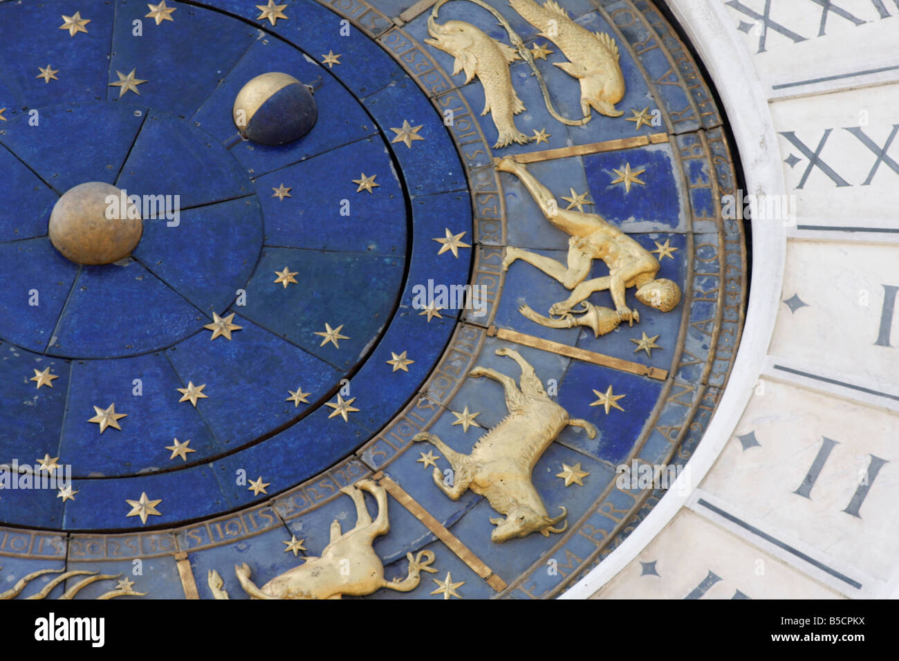 Venice Astrological Clock High Resolution Stock Photography and Images ...