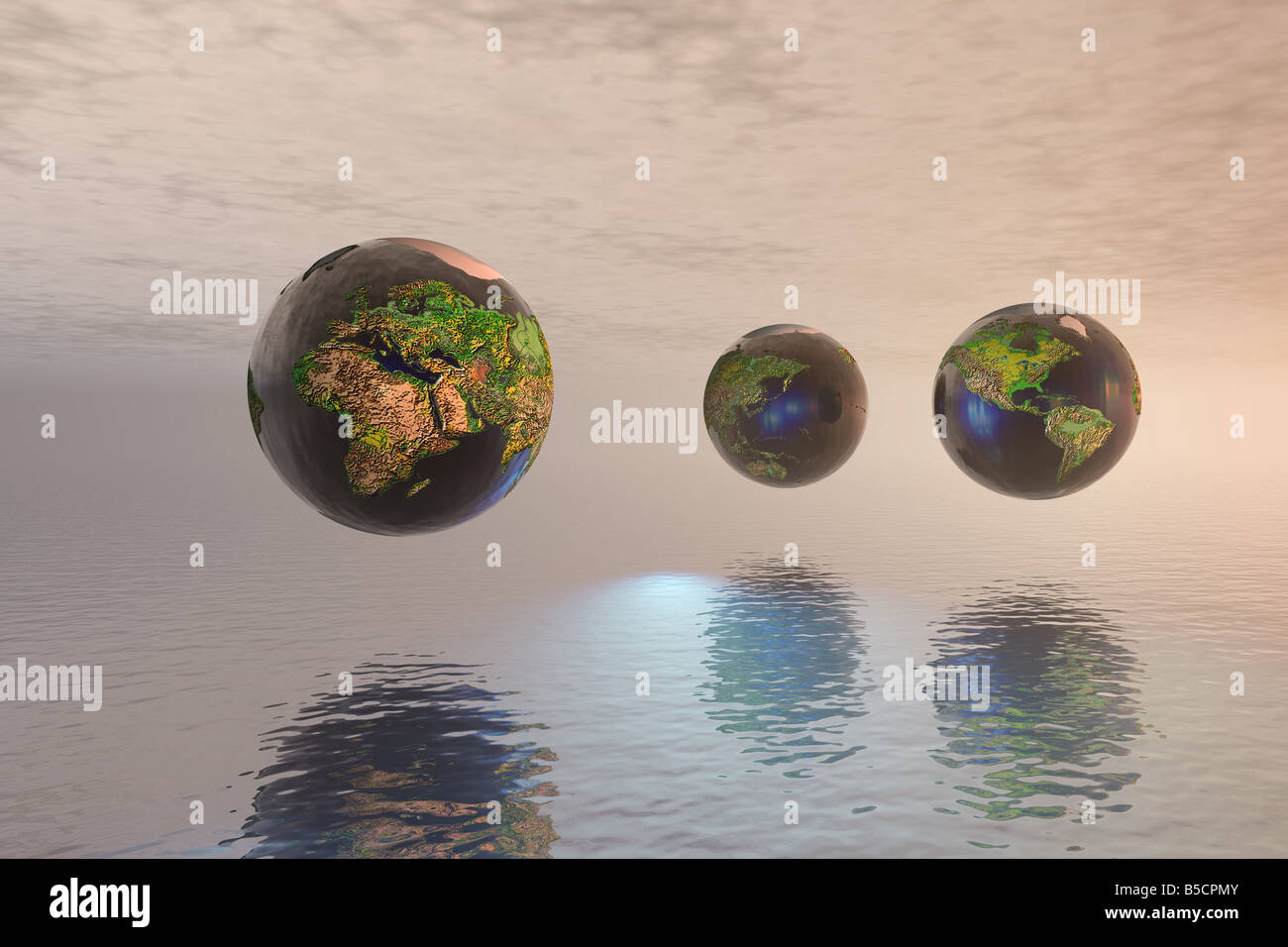 Earths spheres hi-res stock photography and images - Alamy
