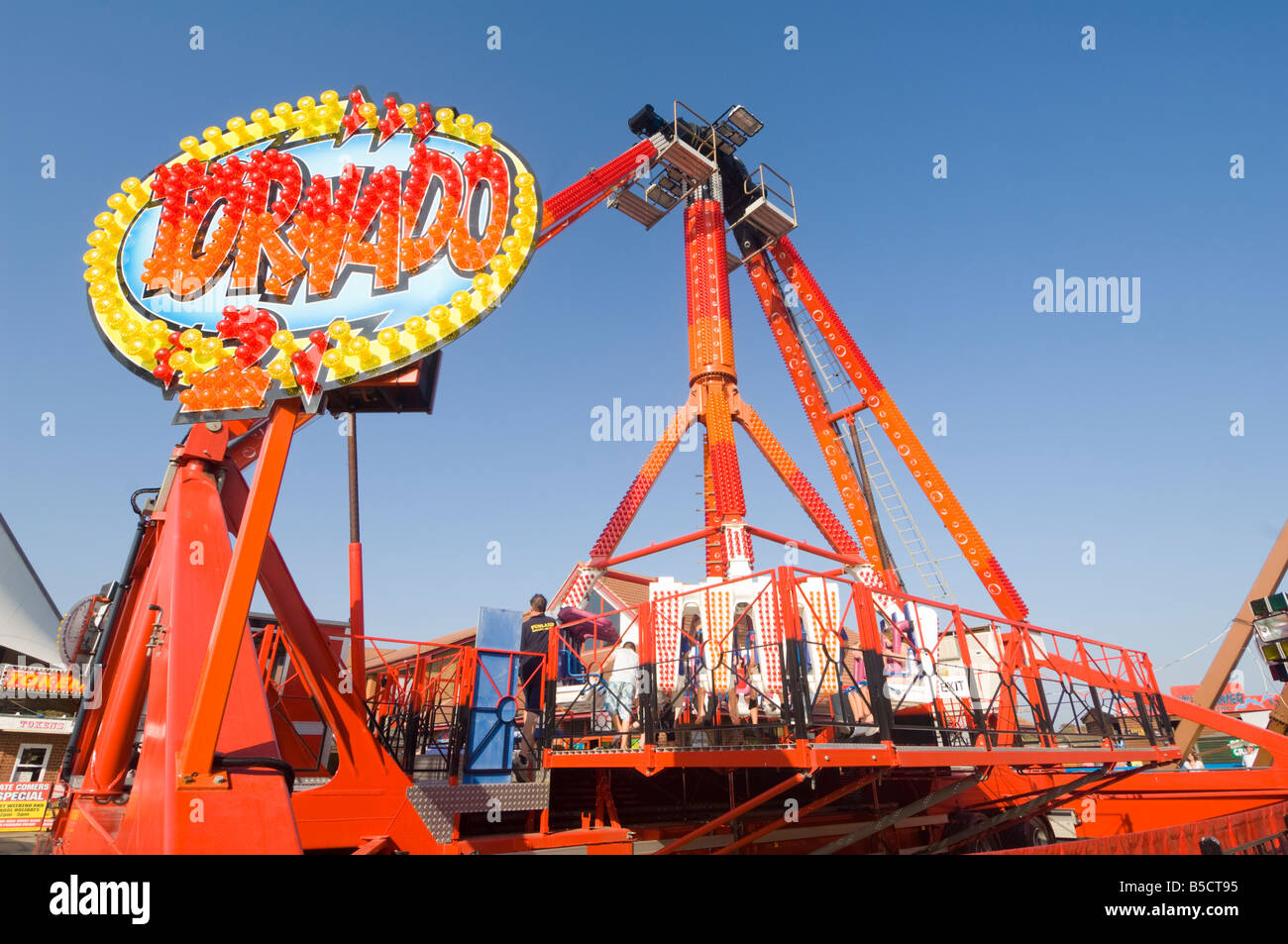 Fairground ride funfair uk hi-res stock photography and images - Alamy