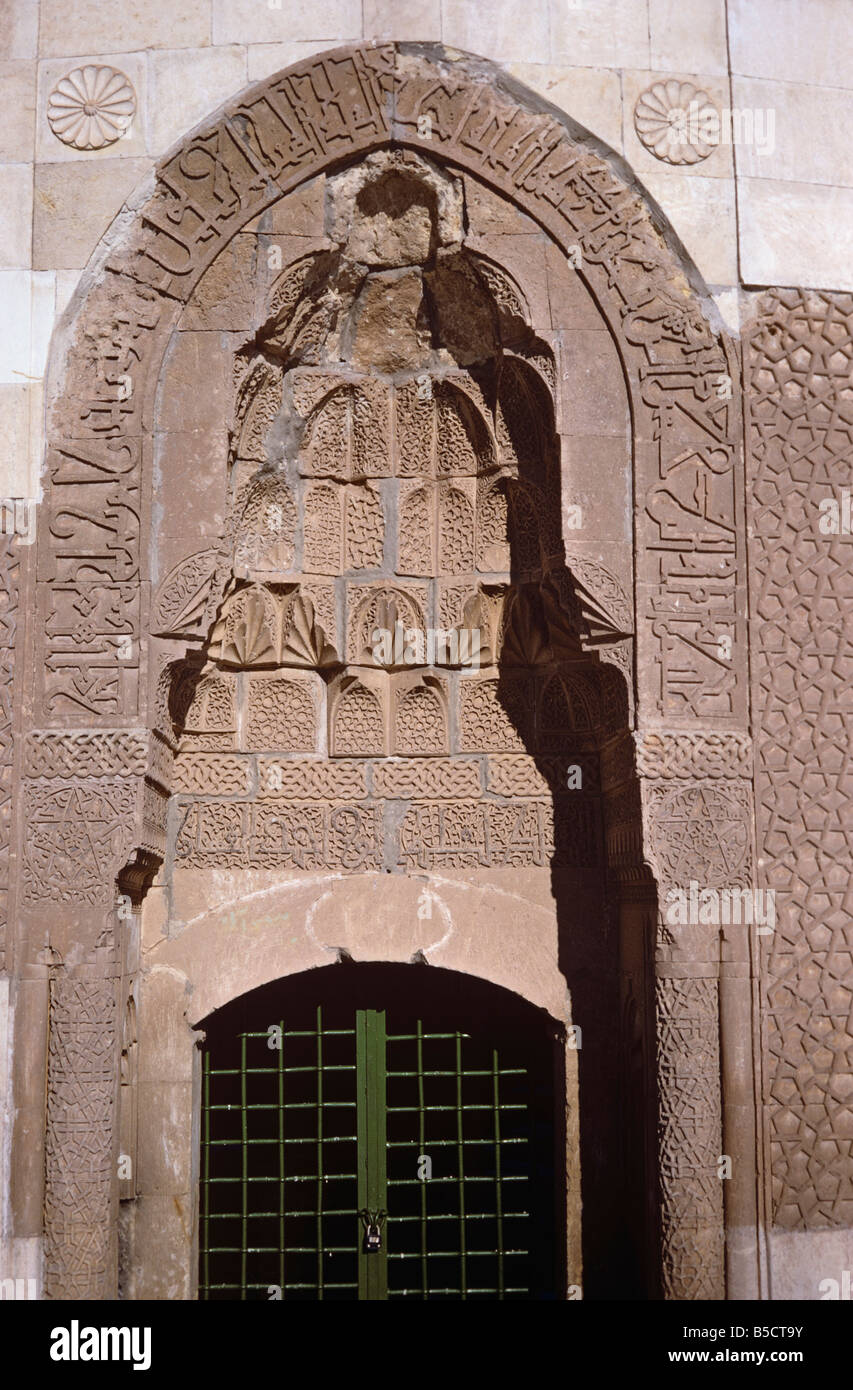 Entrance to the Mama Hatun Kümbet (Seljuk 1182), Tercan, Turkey 690209 ...