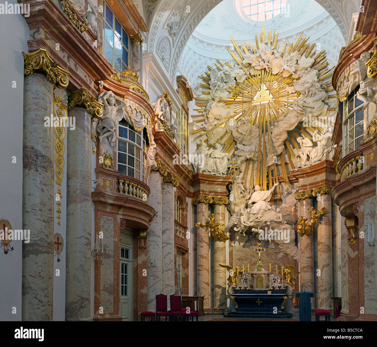 Karlskirche Vienna Interior High Resolution Stock Photography and ...
