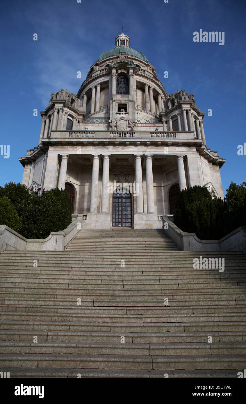 ashton memorial in williamson park in lancaster in lancashire england ...