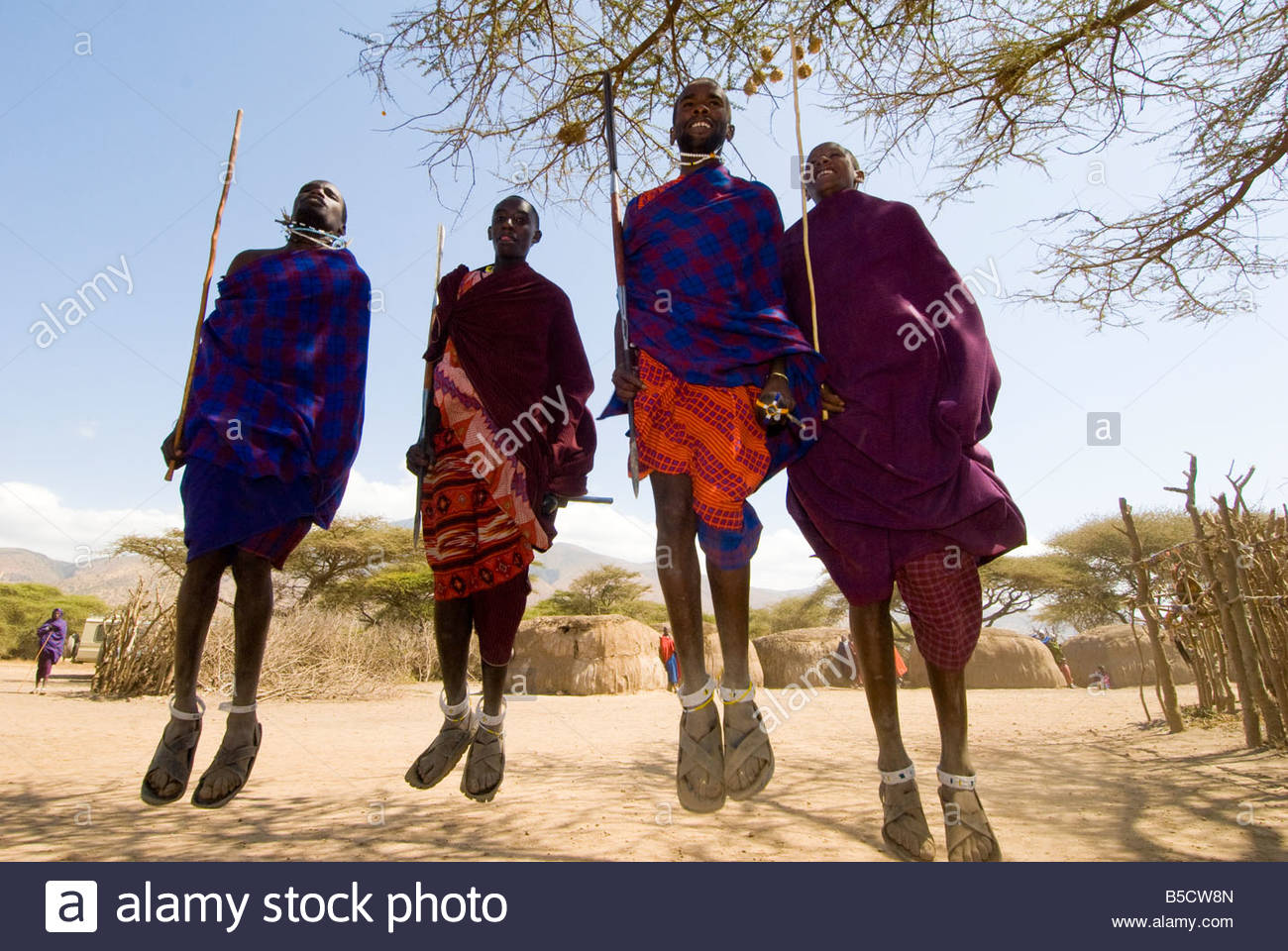 Maasai Village Stock Photos & Maasai Village Stock Images - Alamy