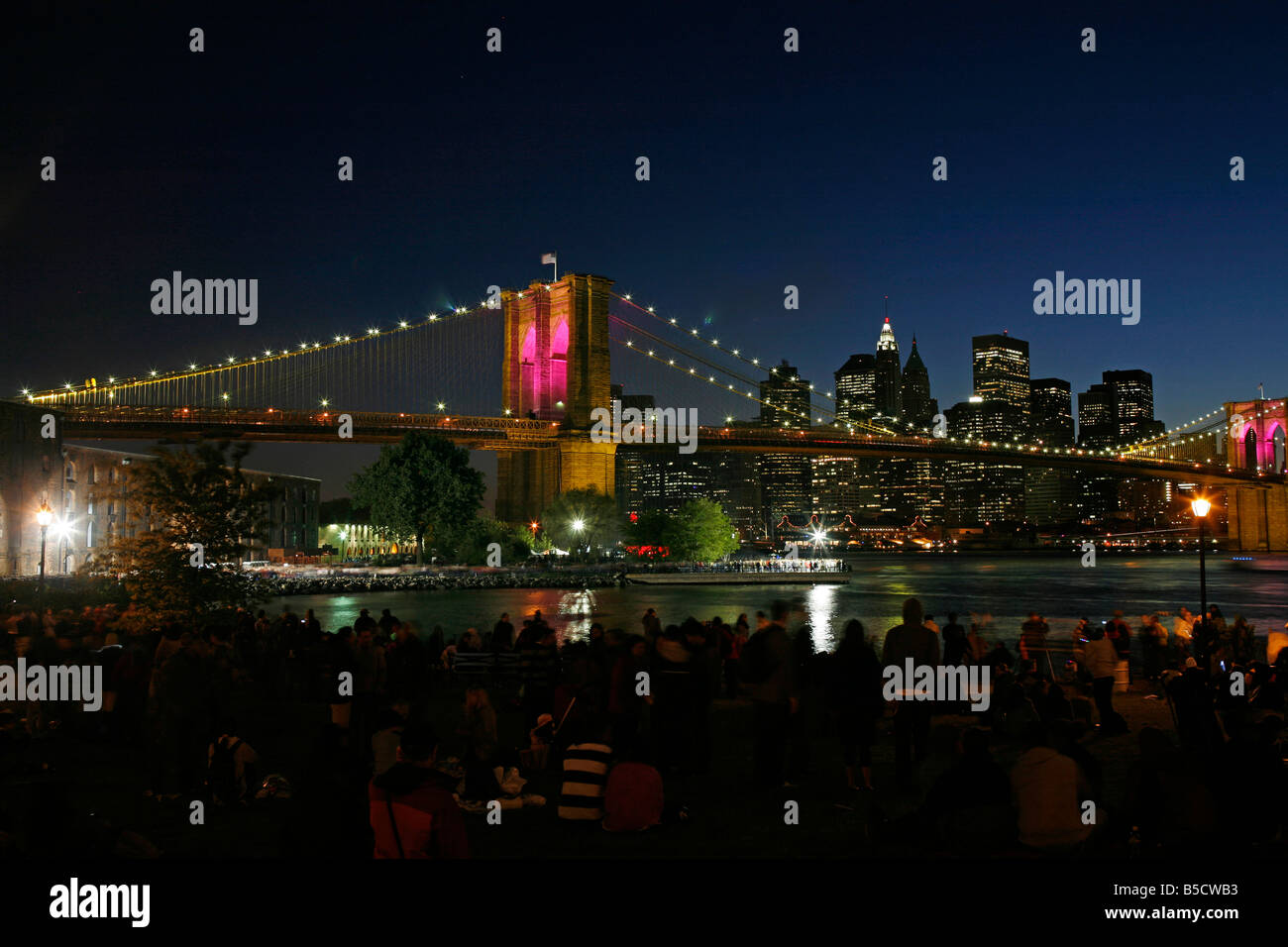 Brooklyn Bridge celebration Stock Photo - Alamy