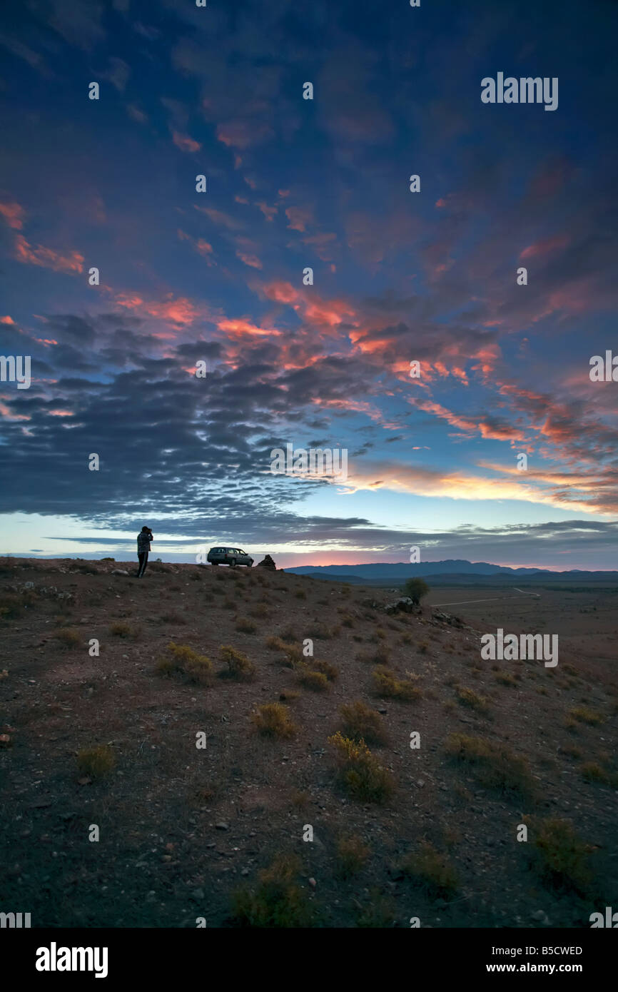 Flinders Ranges Sunset Stock Photo - Alamy