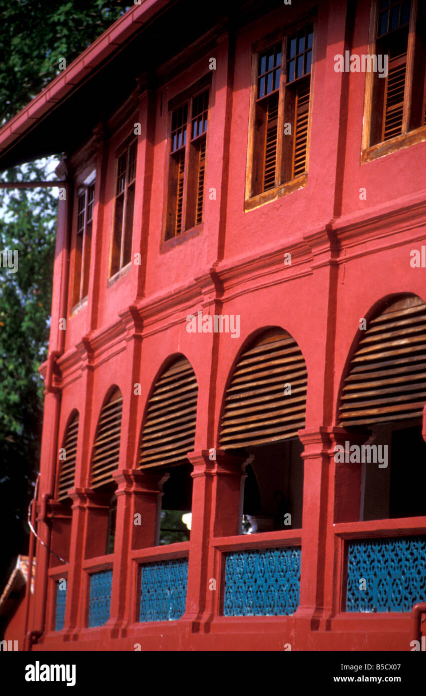 dutch colonial building melaka malacca malaysia Stock Photo - Alamy