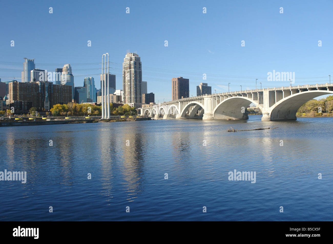 Bridge to the City Stock Photo - Alamy