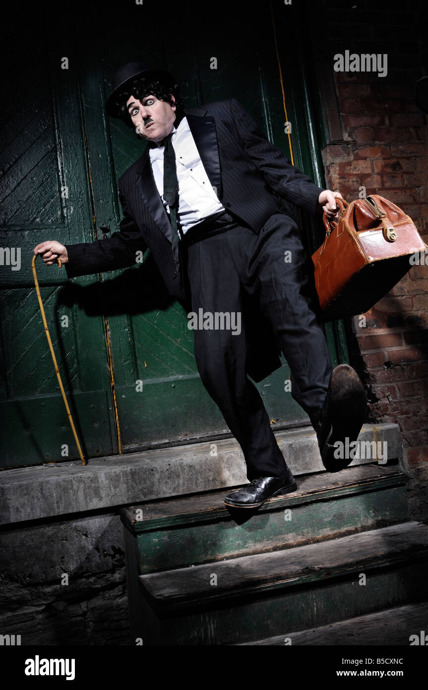 Tripping man falling hi-res stock photography and images - Alamy