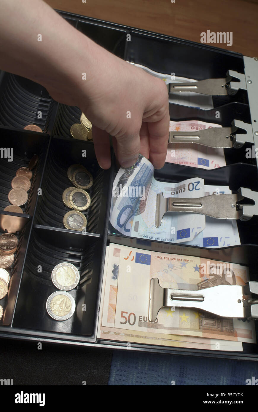 Take from cash register hi-res stock photography and images - Alamy