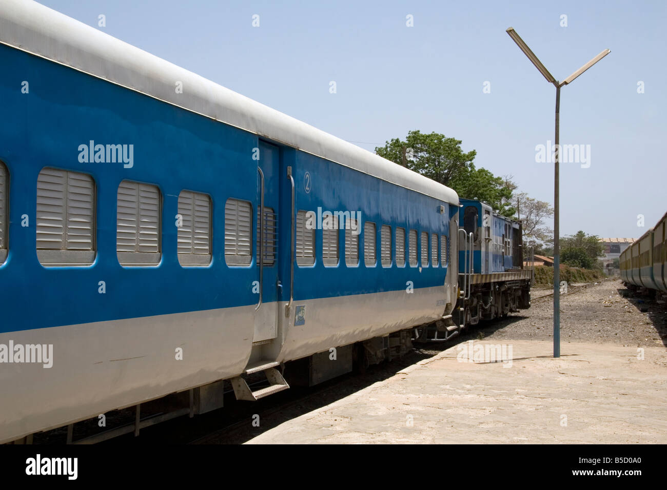 Train at Dakar Railway Station Senegal Stock Photo - Alamy