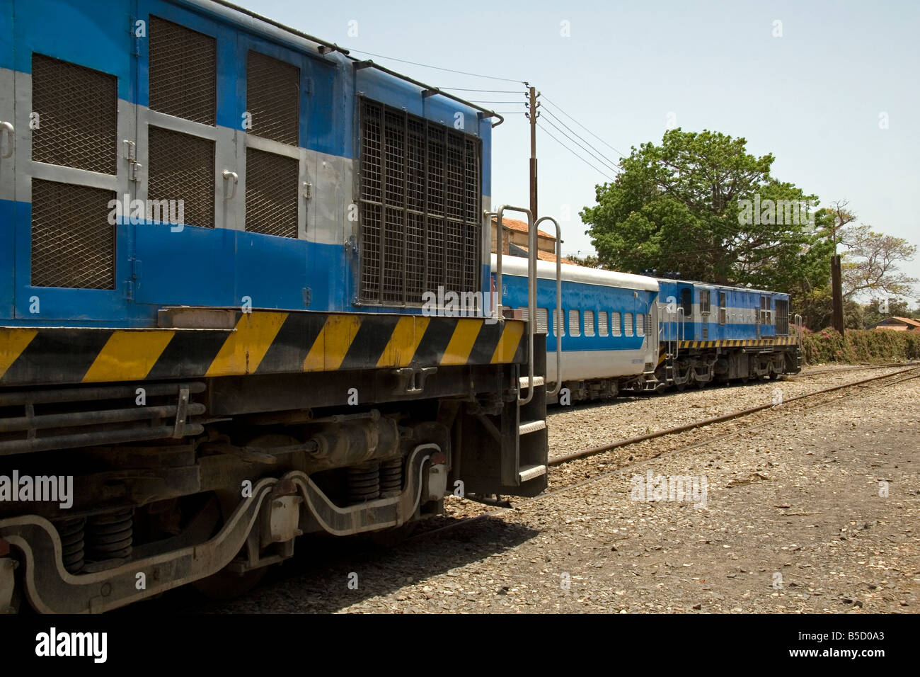 Trains at Dakar Railway Station Senegal Stock Photo - Alamy