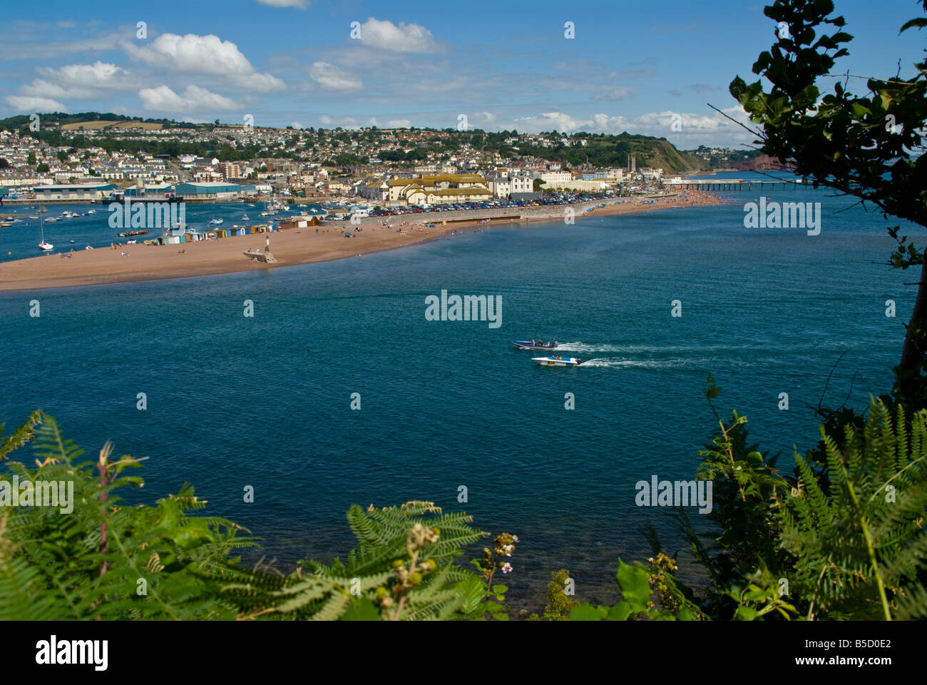 Teignmouth Port, Devon, England, Europe Stock Photo - Alamy