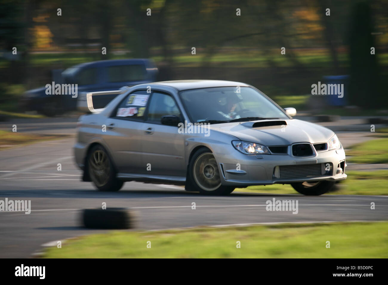 rally competition fast car Stock Photo - Alamy