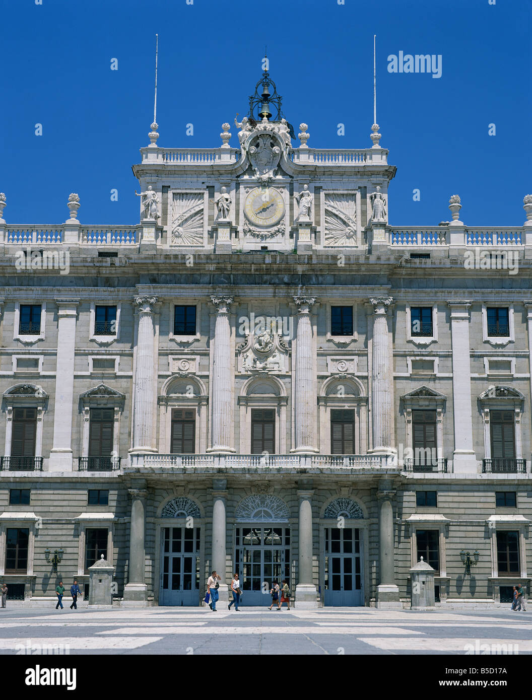 The Palacio Real 1737 1764 of Philip V which contains 3000 rooms in ...