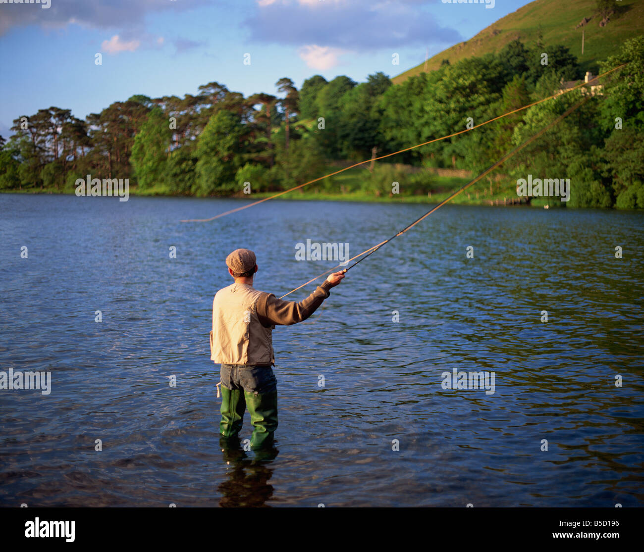Fishing on the river dee hi-res stock photography and images - Alamy