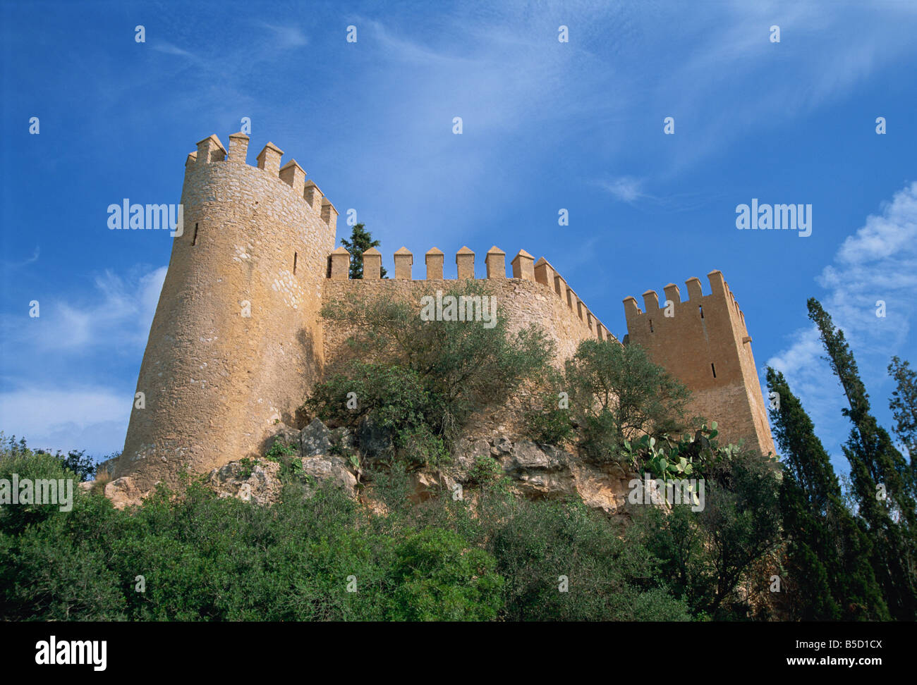 Castle Arta Majorca Spain H P Merten Stock Photo - Alamy