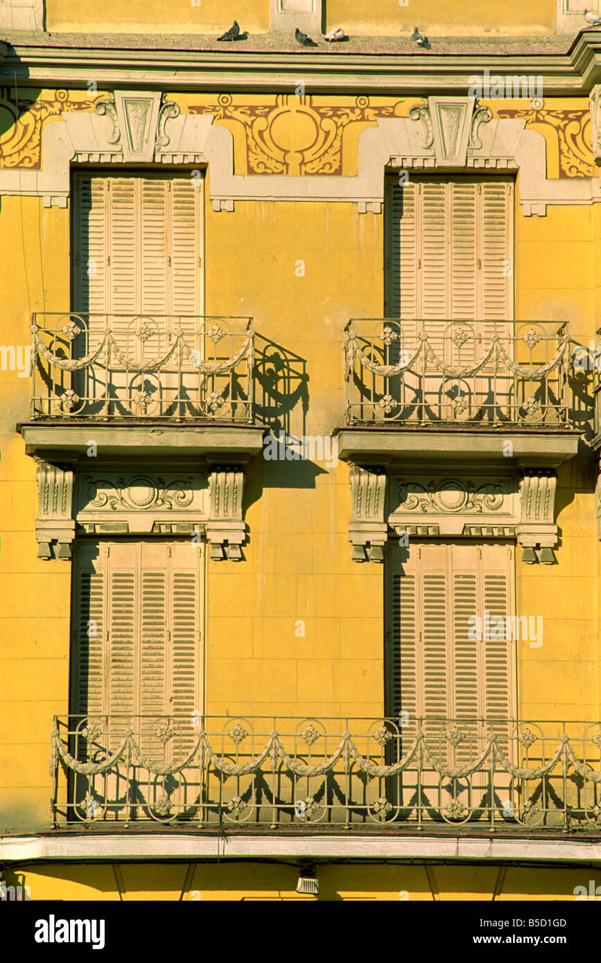 Balconies, Madrid, Spain, Europe Stock Photo - Alamy