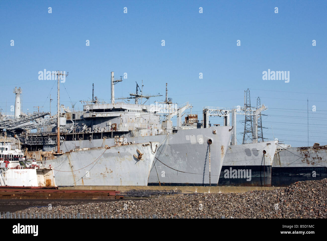 Able UK yard; Ship breaking, shipbreaking industry, recycling metals ...