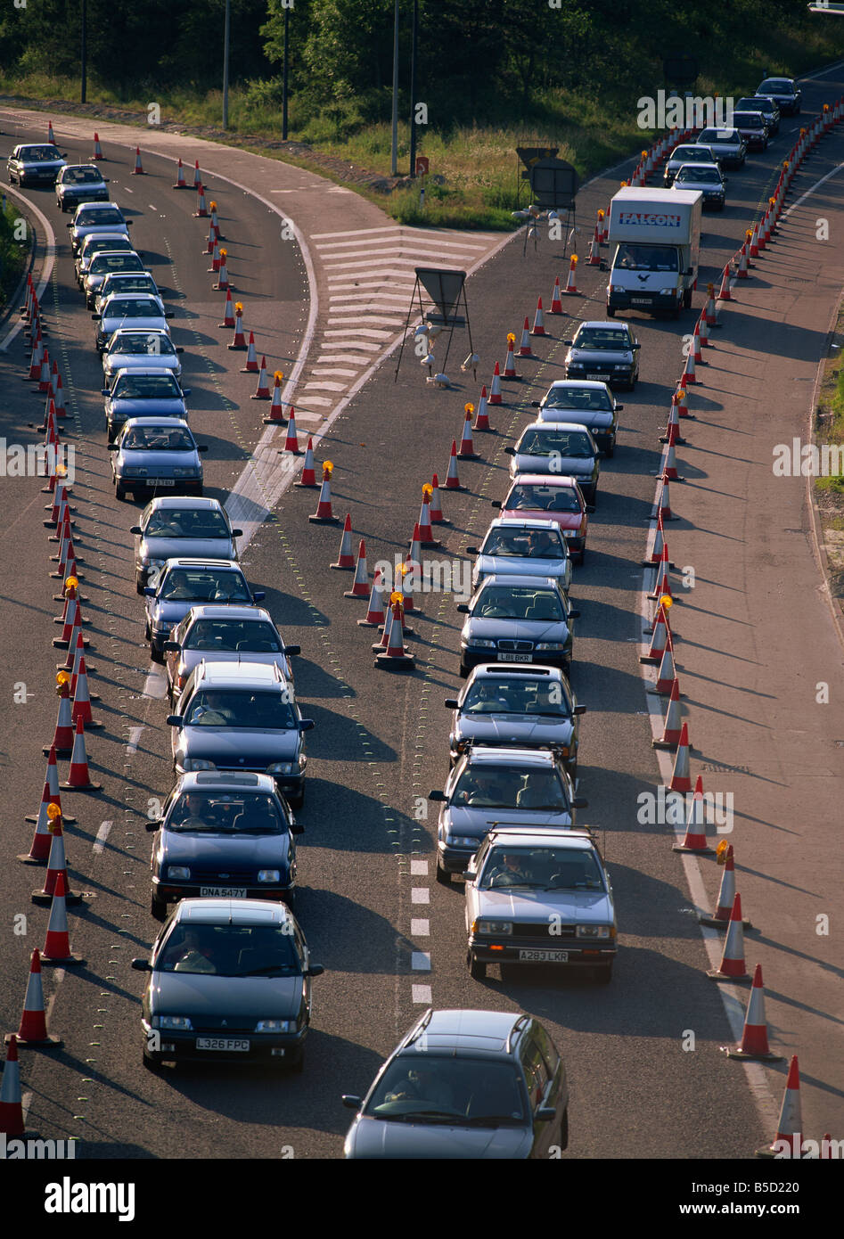 Converging traffic hi-res stock photography and images - Alamy