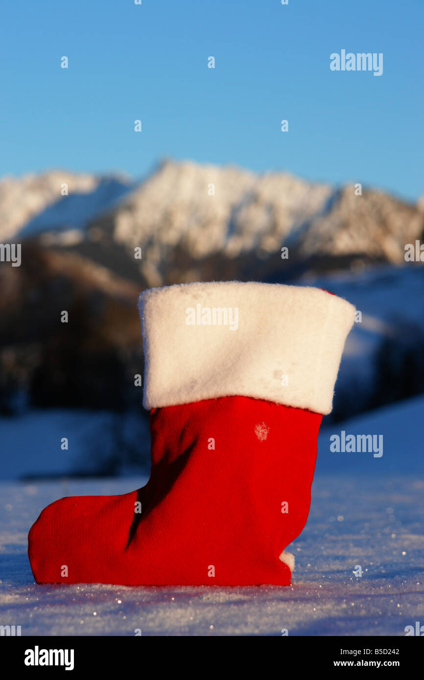 Santa claus boot hi-res stock photography and images - Alamy